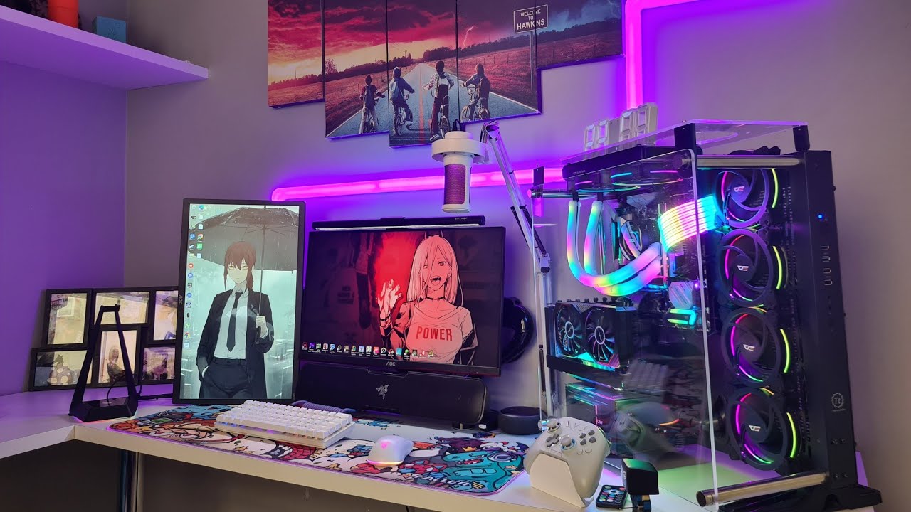 MEU SETUP DOS SONHOS DEZEMBRO 4K POV - YouTube