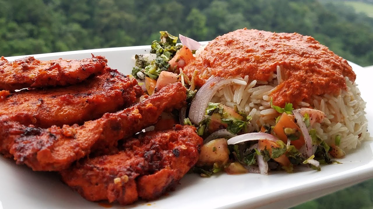 Make Hot&spicy peri peri chicken with rice you will love this recipe ...