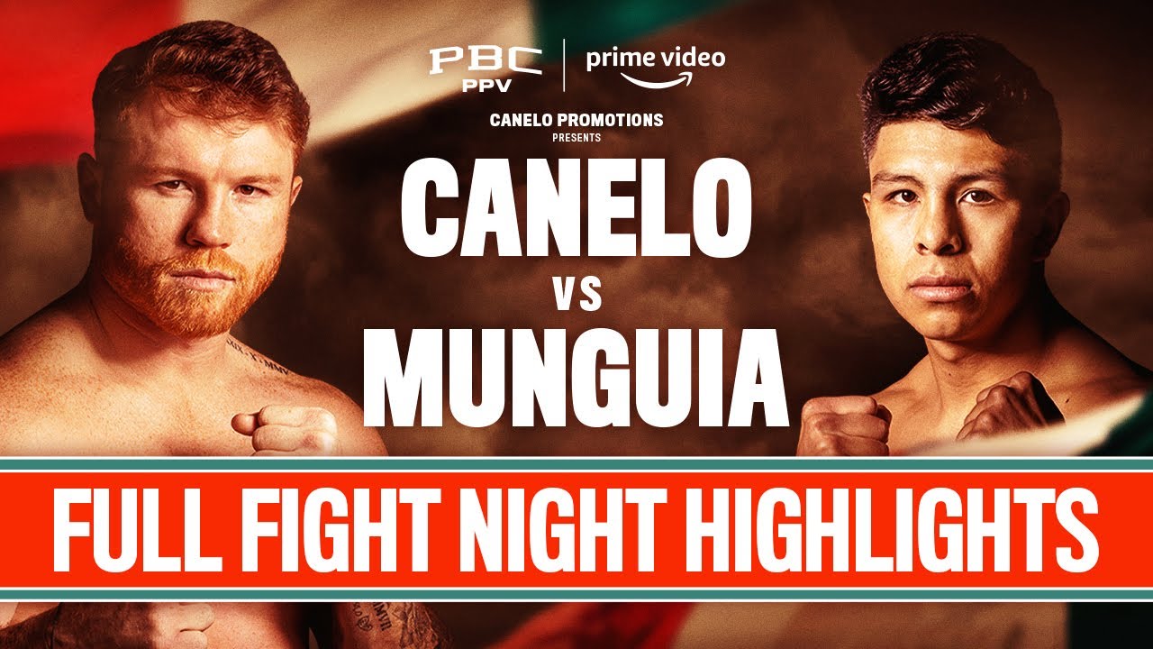 Canelo vs Mungia ALL FIGHTS HIGHLIGHTS: May 4, 2024 | PBC on Prime ...