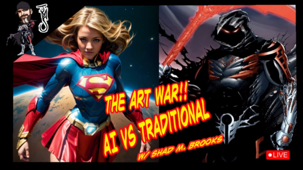The ART WAR! AI vs TRADITIONAL W/ Shad M. Brooks - YouTube