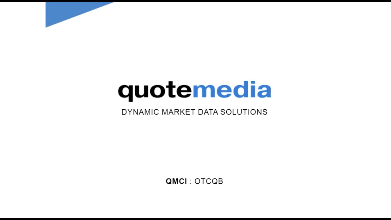 QuoteMedia, Inc. (OTCQB: QMCI) Webcast | Planet MicroCap Showcase ...