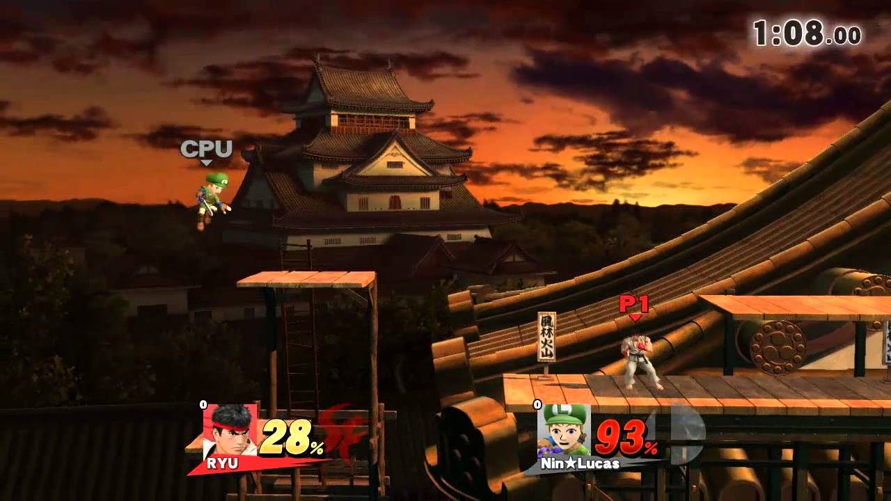 Ssb4 Wii U Ryu Gameplay (1080p) - YouTube