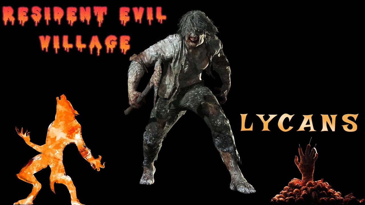 RESIDENT EVIL VILLAGE LYCANS 4K - YouTube