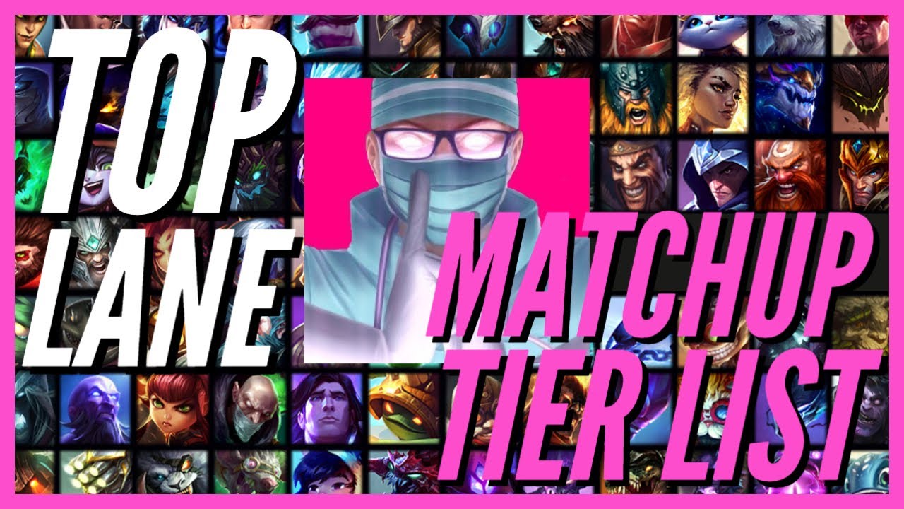 God Shen's Top Lane Matchup Tier List | S13 - YouTube