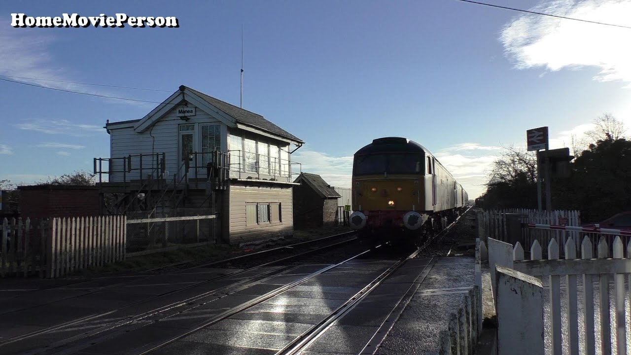 Ely to Peterborough Line, Manea Station 20.12.2018 - YouTube