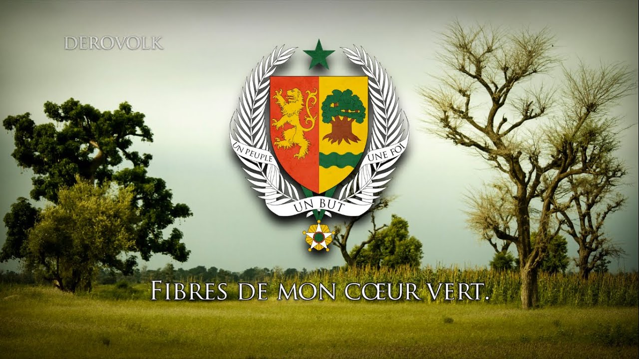 National Anthem of Senegal - "Le Lion rouge" 🎵 - YouTube