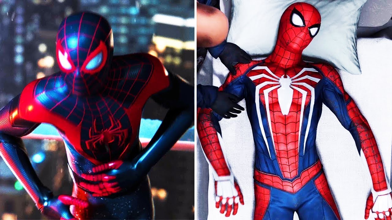 SPIDER-MAN REMASTERED - PETER PARKER DIES Almost Scene & Death of Miles ...