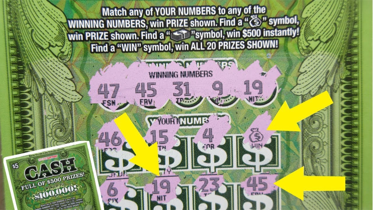 WINNING CASH ON THE NEW "CASH" LOTTERY TICKET SCRATCH OFF!! - YouTube