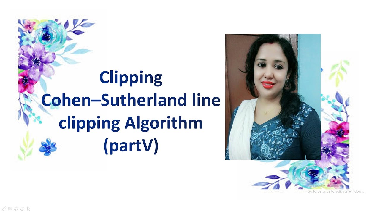 Clipping Cohen–Sutherland line clipping Algorithm (partV) - YouTube