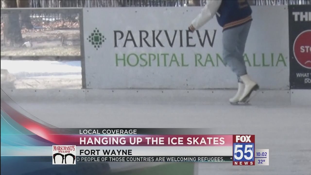 Headwaters Park Ice Skating Rink closes, kids take advantage of final ...