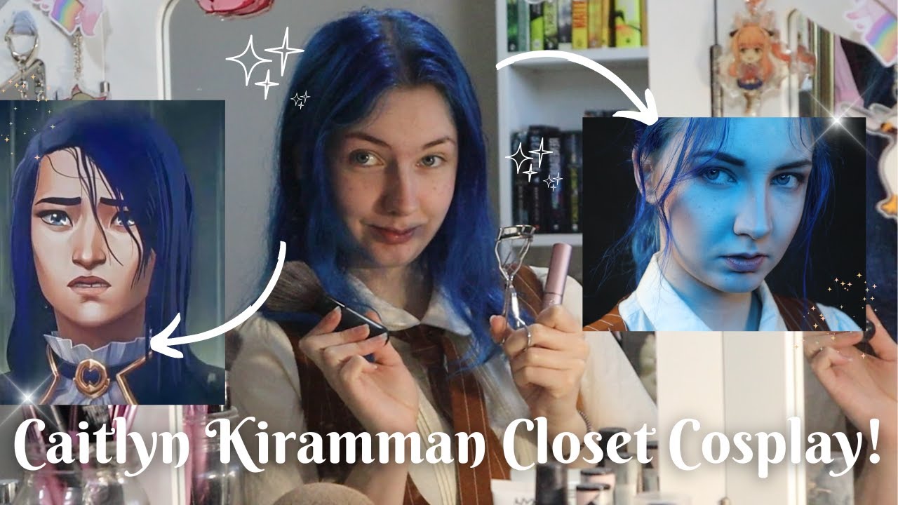 Caitlyn Kiramman Closet Cosplay! Arcane Cosplay GRWM | Hestiacos ...