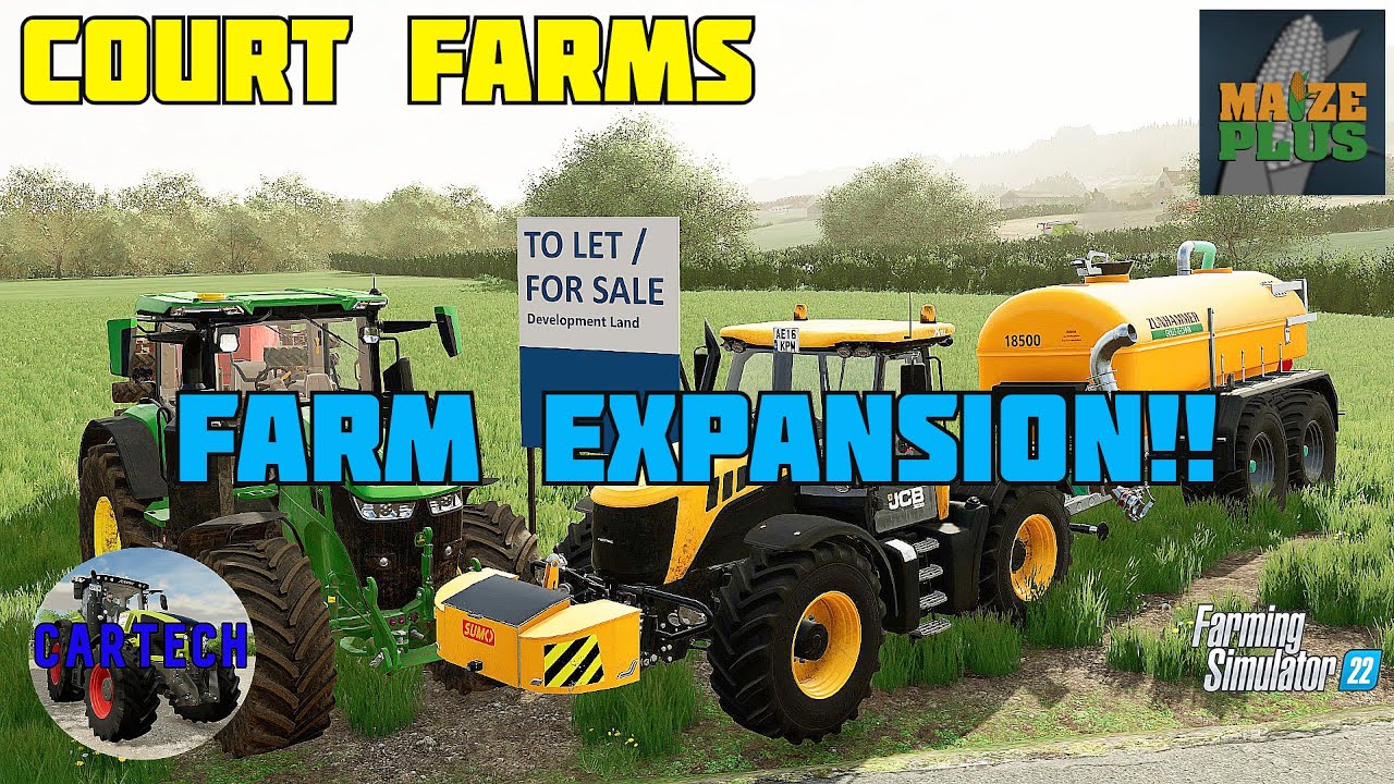 COURT FARMS - PLANNING AN EXPANSION!! - Ep 31 - FS22 - YouTube
