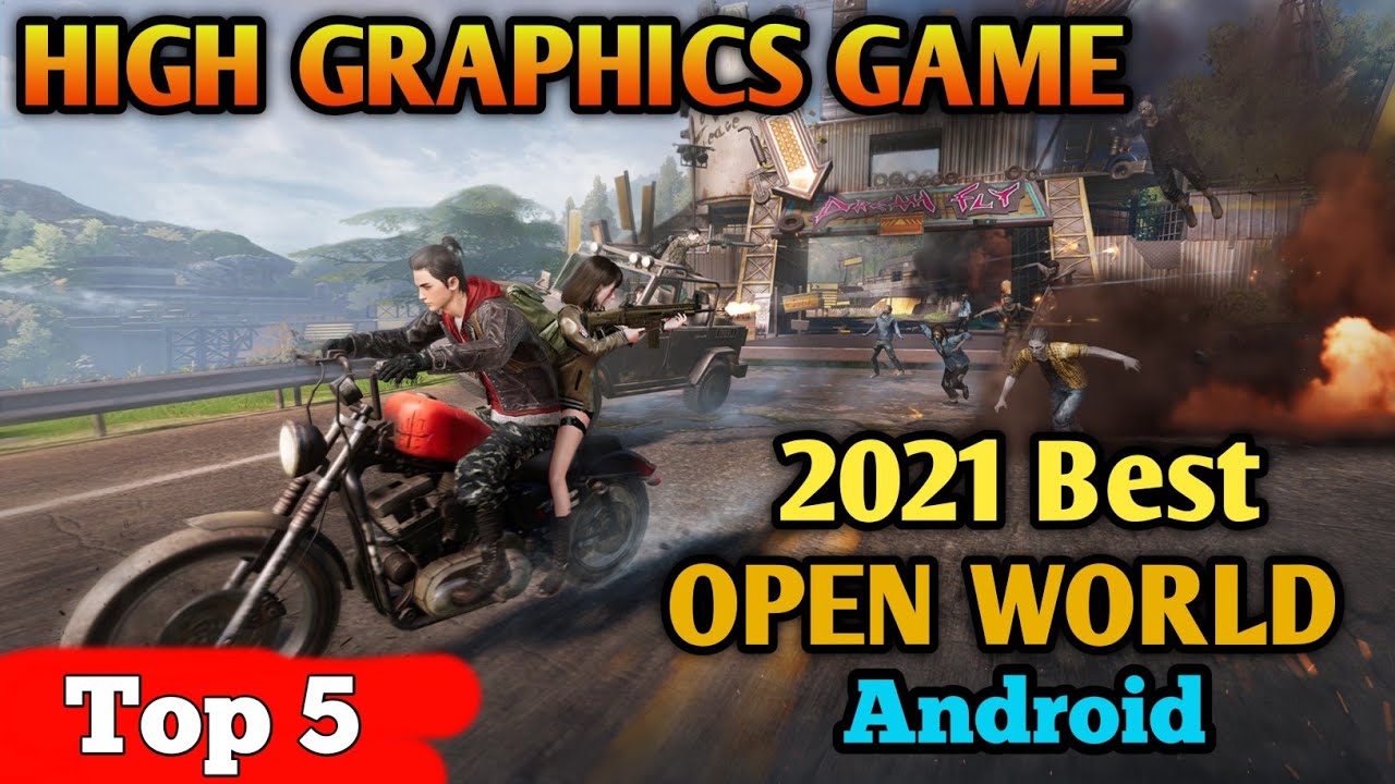 top 5 open world high graphics game for Android 2021 - YouTube
