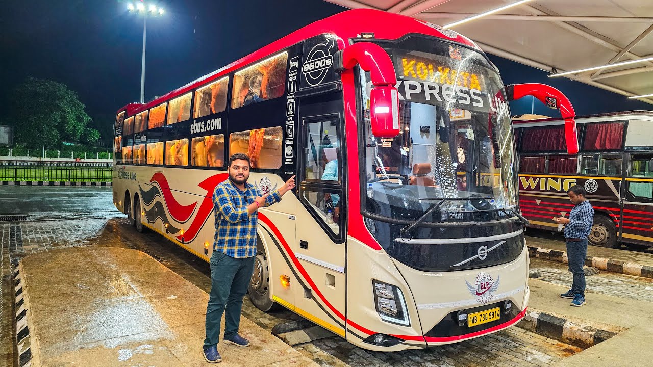 Puri To Kolkata Most Comfortable Volvo Bus Journey Vlog Express Line ...