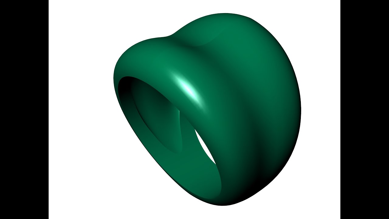 #Making of Ring in Matrix9 #cad #Matrix Design #3d Modeling #Men's Ring ...