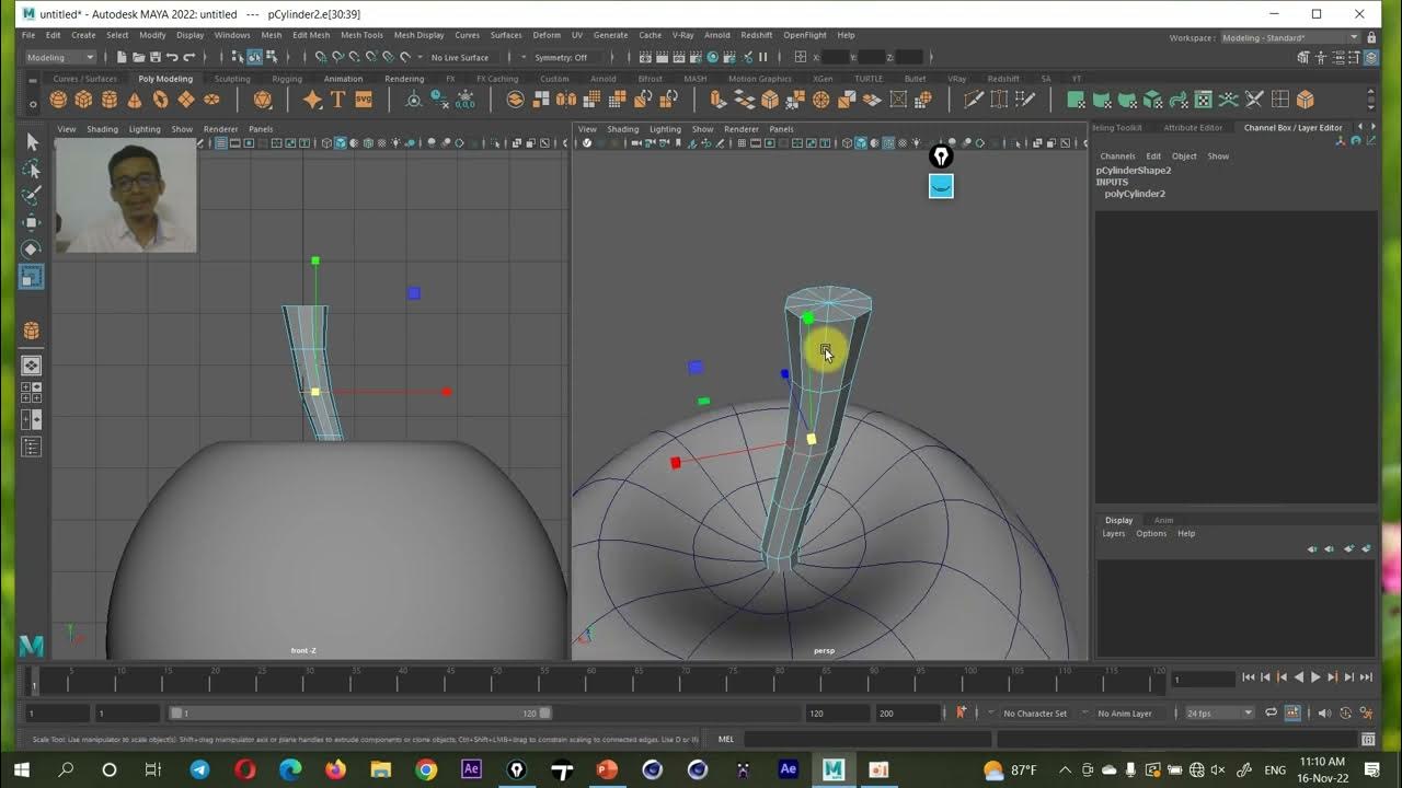 Maya Tutorial Khmer knowledge _006 at Nu Co3Mc1 - YouTube