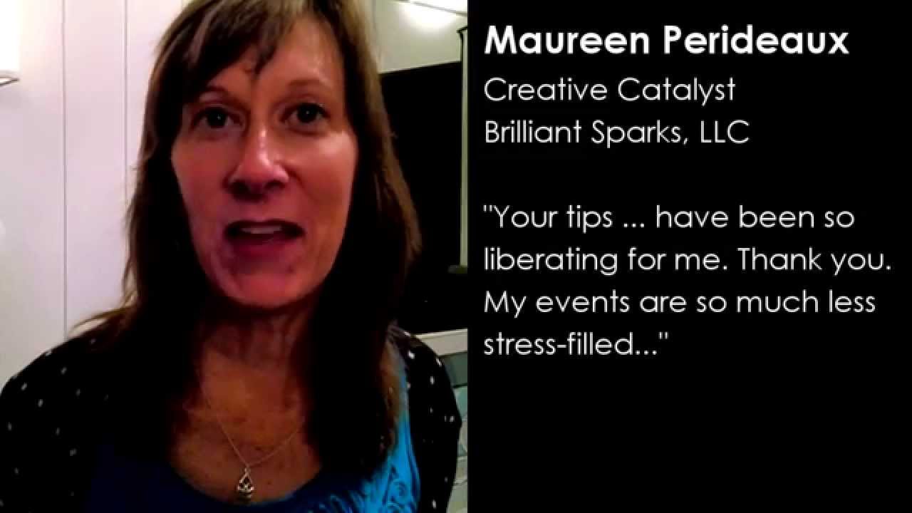 Maureen Perideaux feels "liberated" in her networking - YouTube
