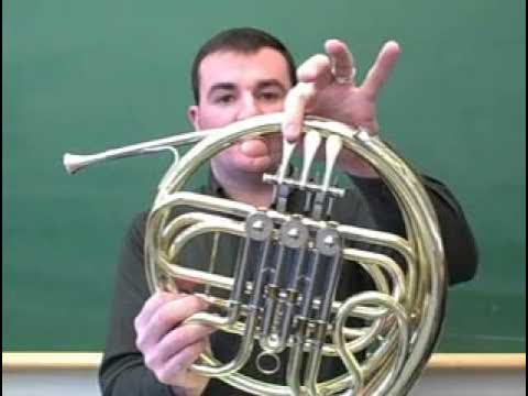 French Horn - Assembling & Holding - YouTube