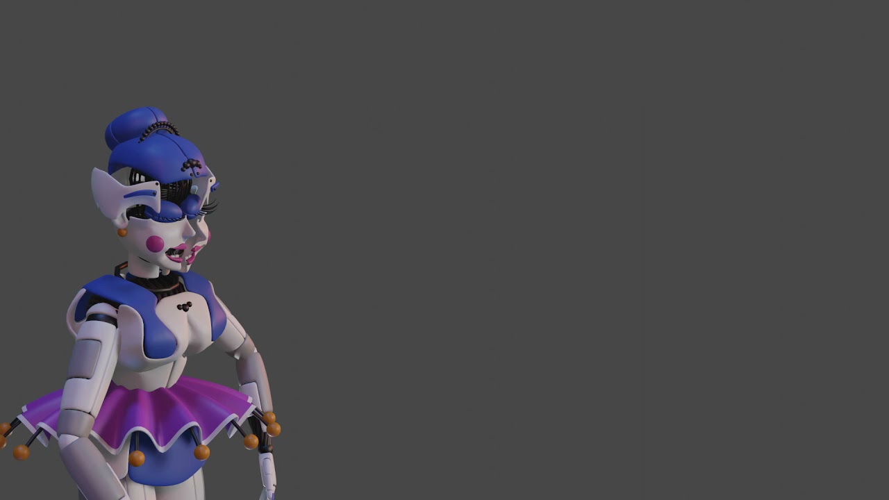Ballora (Blender Animation Test) - YouTube