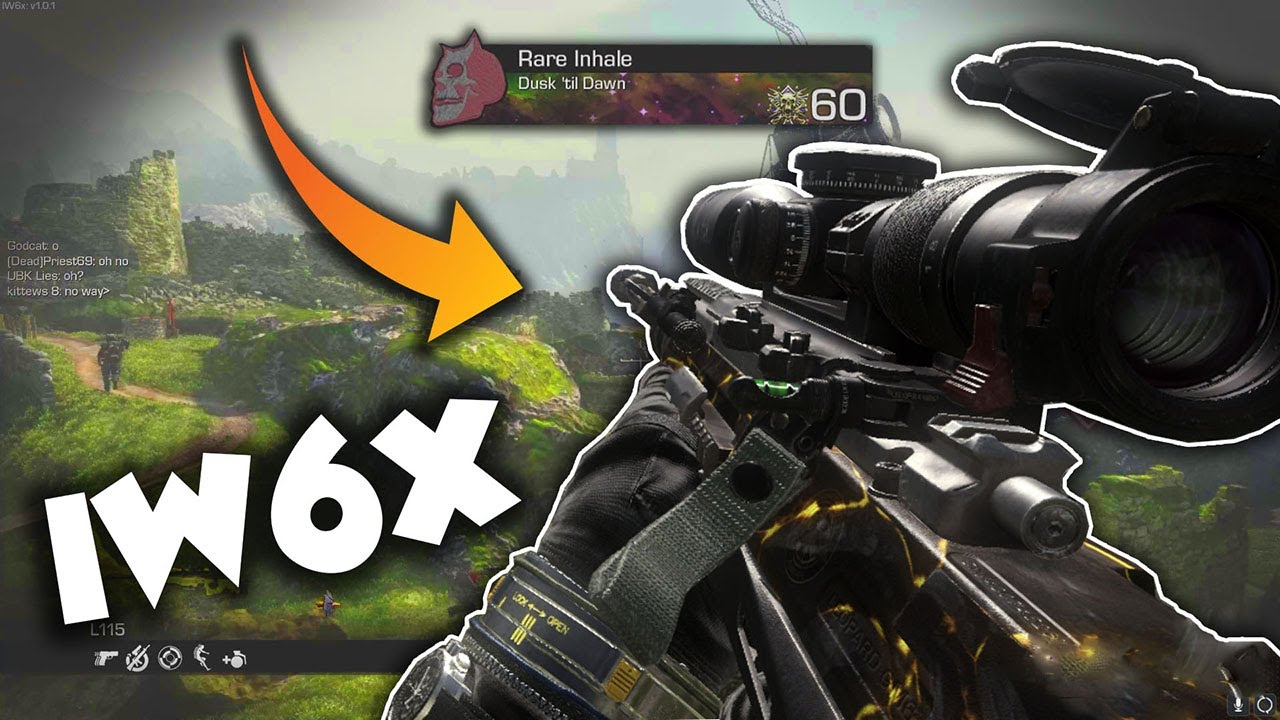I HIT MY FIRST INSANE TRICKSHOT ON IW6X!! (CoD Ghosts Trickshotting) - YouTube