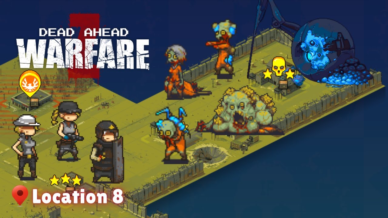 Dead Ahead: Zombie Warfare - Location 8 Complete ⭐⭐⭐ (Mission 135~142 ...