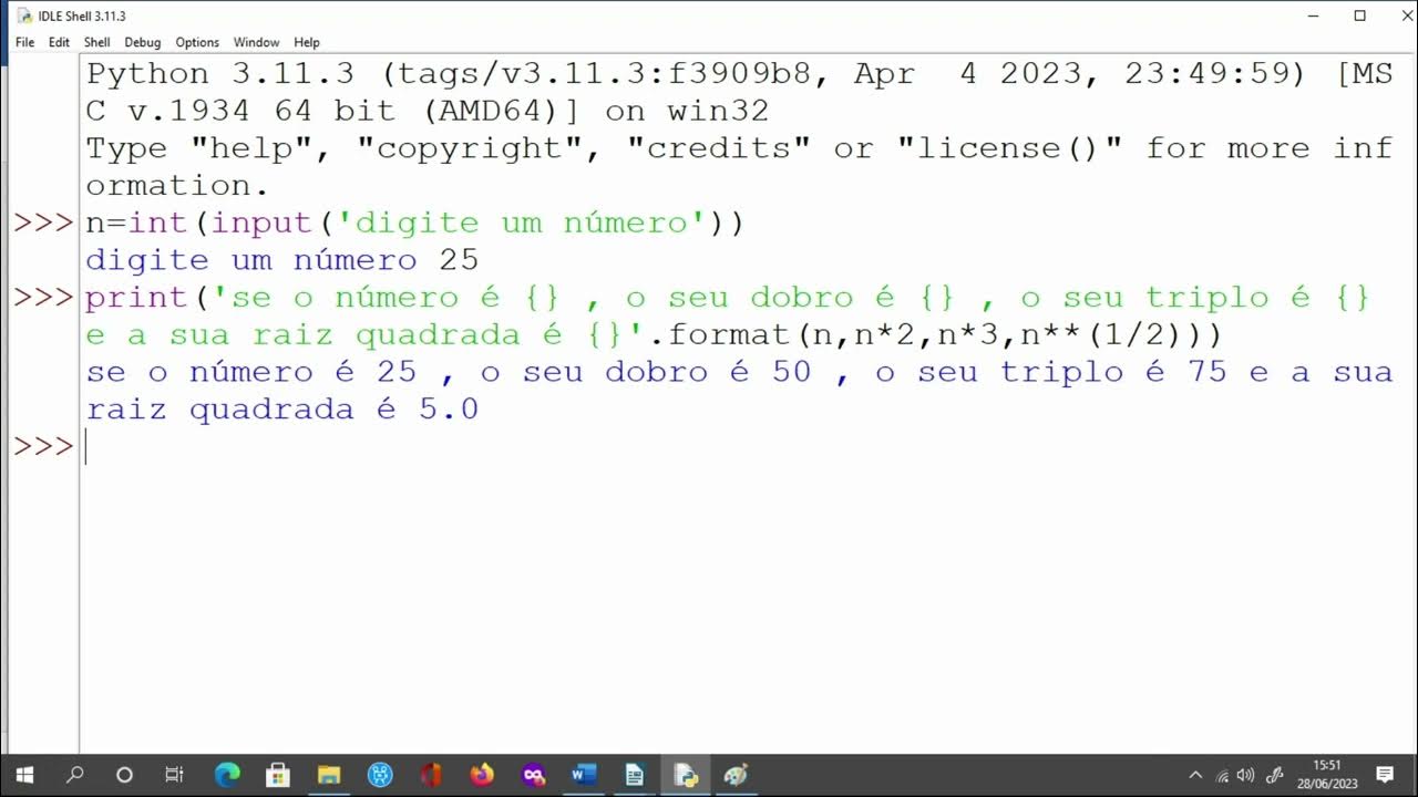 Desafio Python 004 - YouTube