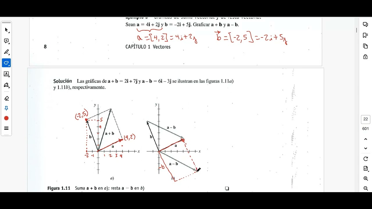 Ejercicios con vectores en R2 y R3 Algebra Lineal - YouTube