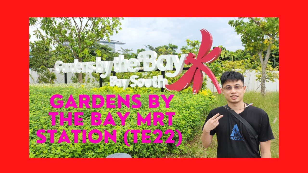 Exploring Gardens by the Bay MRT Station TE22 - YouTube
