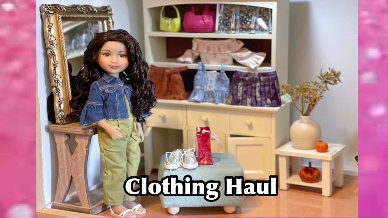 Ruby Red Fashion Friends clothing haul from Etsy - YouTube