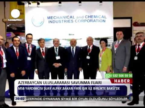 Kanal Fırat Haber - Azerbaycan Uluslararası Savunma Fuarı