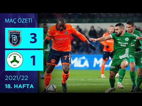 ÖZET: Medipol Başakşehir 3-1 GZT Giresunspor | 18. Hafta - 2021/22