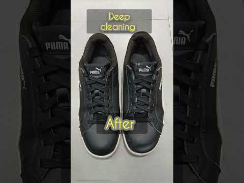 PUMA SHOES DEEP CLEANING AND REPAIR 😍 | #viral #shorts - YouTube