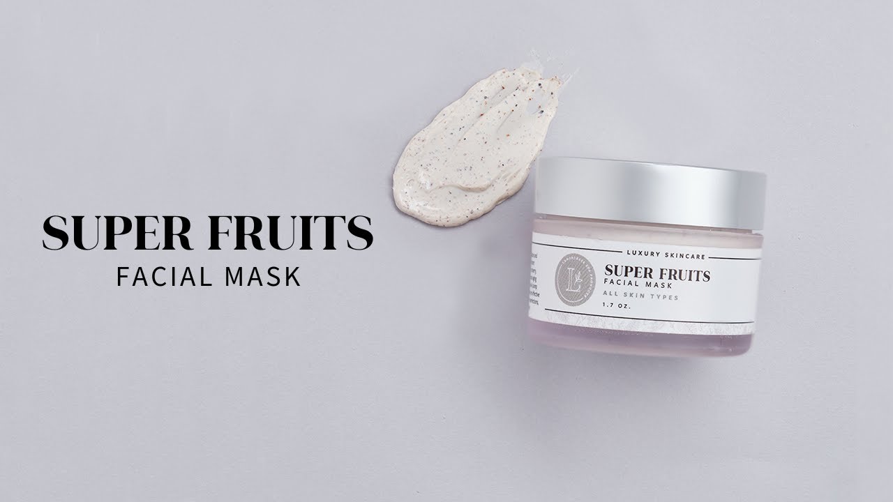 Super Fruits Facial Mask | Skincare Treatment - YouTube