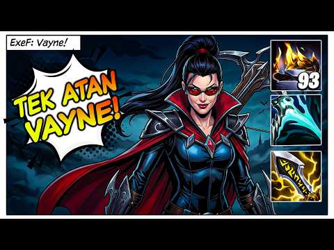 EN GÜÇLÜ VAYNE BUİLDİ? ZIRH DEŞME %100 KRİT VAYNE İLE TEK ÜSTÜNE TEK!