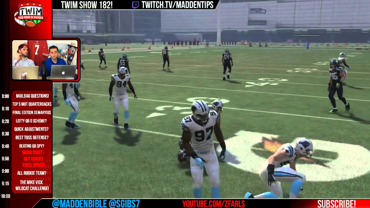 Madden 16 Tips - How To Stop Toss Runs Outside - YouTube