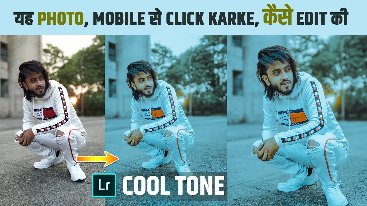 Cool Tone in Lightroom App | How I Edited / Retouched | Hindi - YouTube