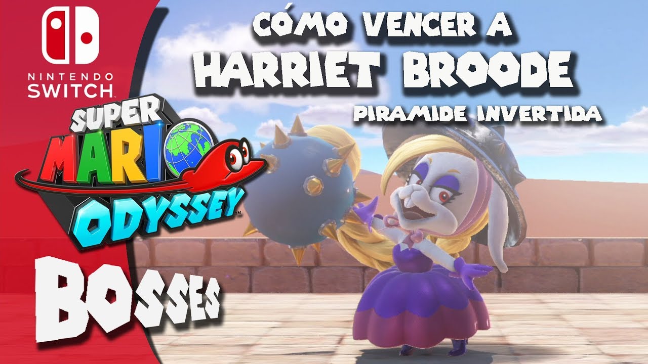 Cómo Vencer a Harriet Broode -Boss Pirámide Invertida- Super Mario ...