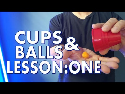 Magic Trick Tutorial: Beginner Cups & Balls Routine - YouTube