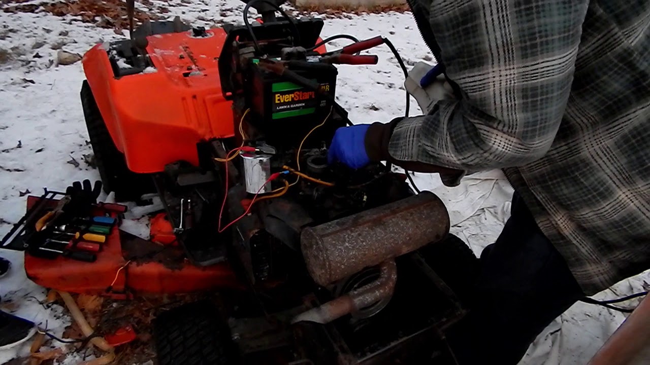 Ariens GT17 Tractor Project Part 7 - YouTube