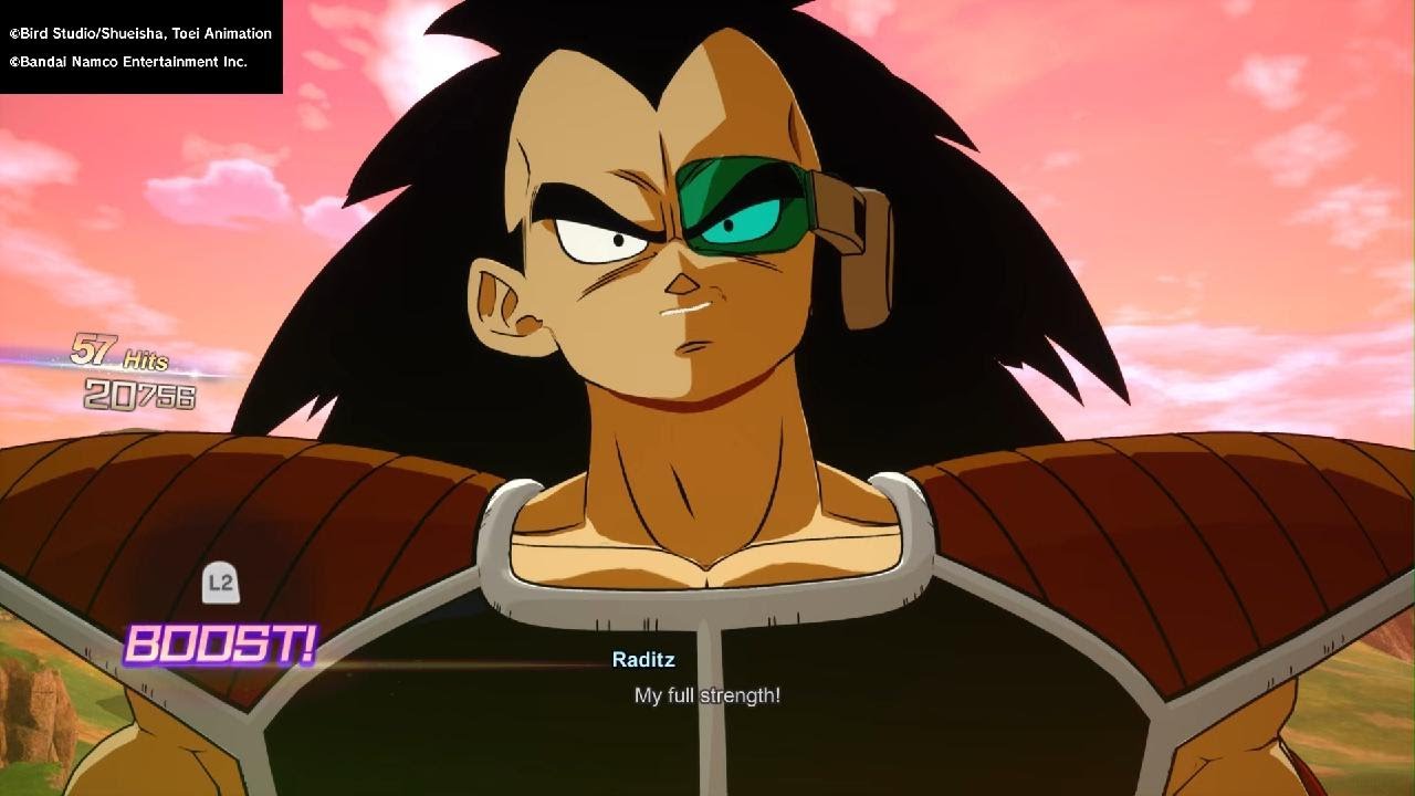 Sparking! ZERO Raditz Combo - YouTube