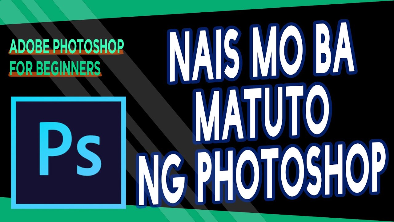 INTRODUCTION: CREATING NEW DOCUMENT (Tagalog Tutorial) [Adobe Photoshop ...