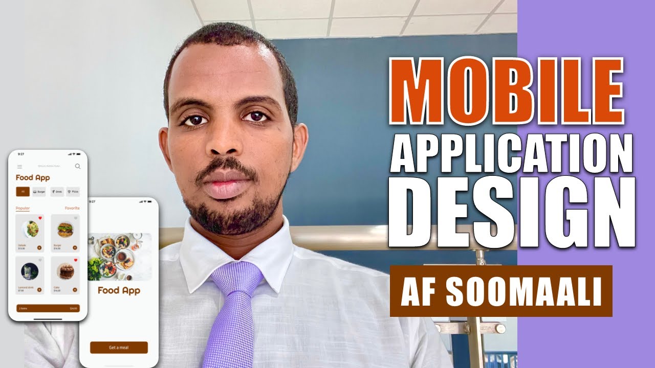 Barashada mobile application designer | UI Designer | Figma Tutorial | Af soomaali | Part 1 ...