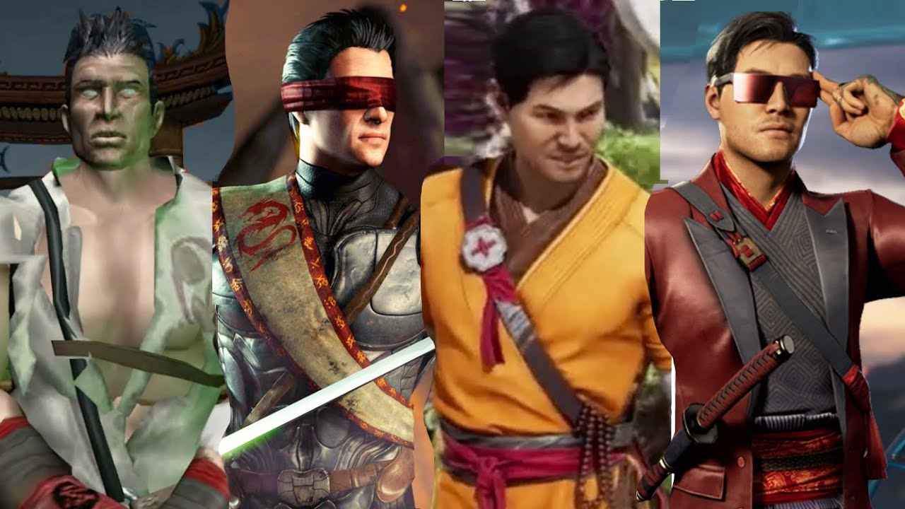 Mortal Kombat KENSHI Evolution Skins Costumes MK Deadly Alliance - MK1 ...