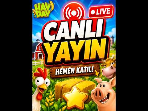 ! Hay Day Canlı Yayın | MALZEME DEPOSU !