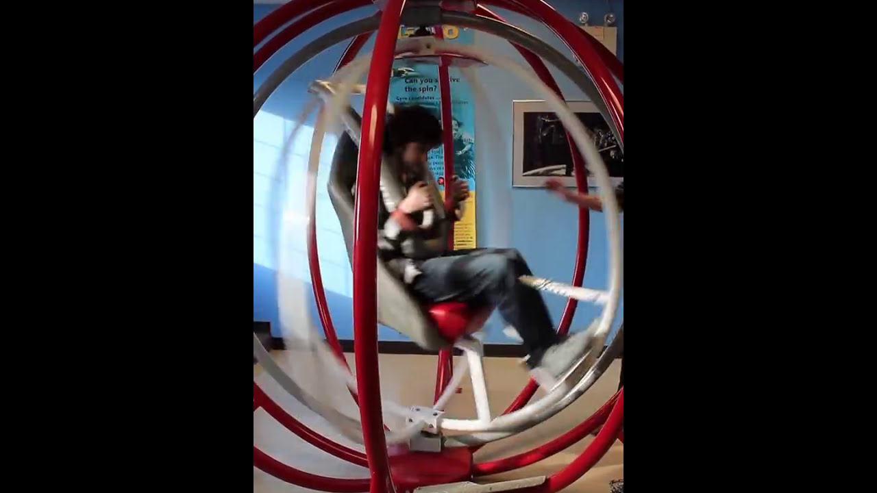 My gyroscopic chair ride - YouTube