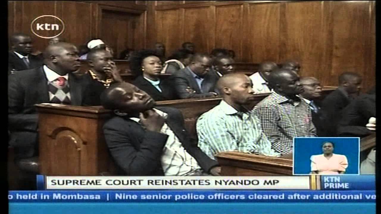 Fred Outa recaptures his Nyando seat after Supreme Court ruling - YouTube