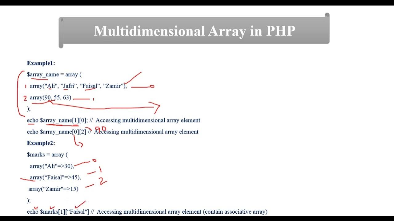 PHP Programming Course Chapter 10/10 (Lecture 5/8) - Web Development - YouTube