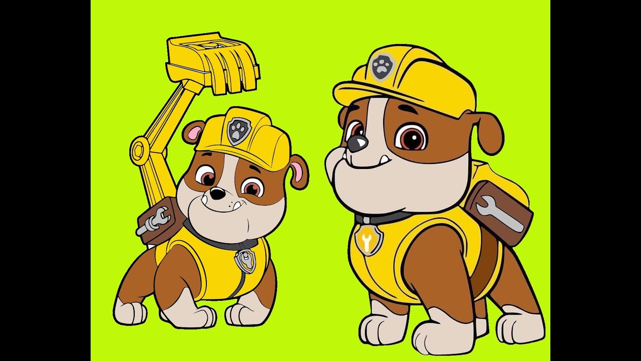 Rubble from paw patrol and a lullaby for sleep - YouTube