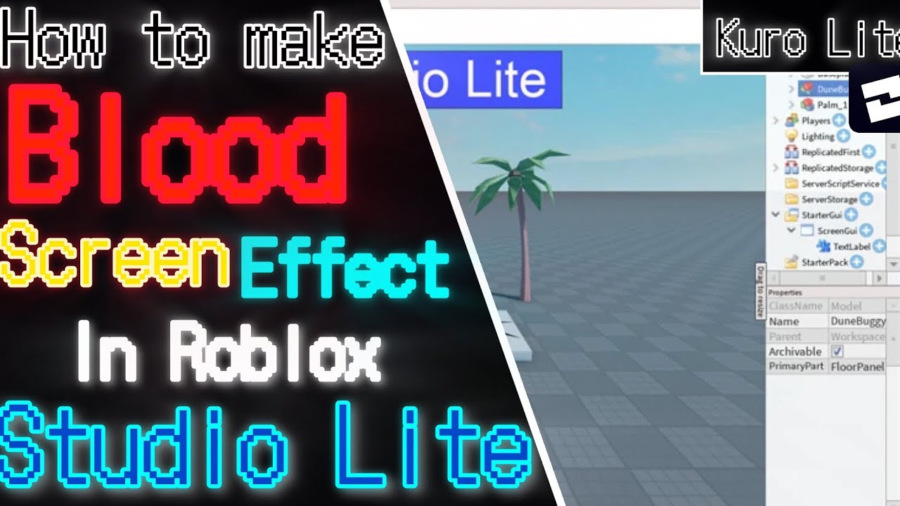 Studio Lite , How to make Blood Screen Effect - YouTube