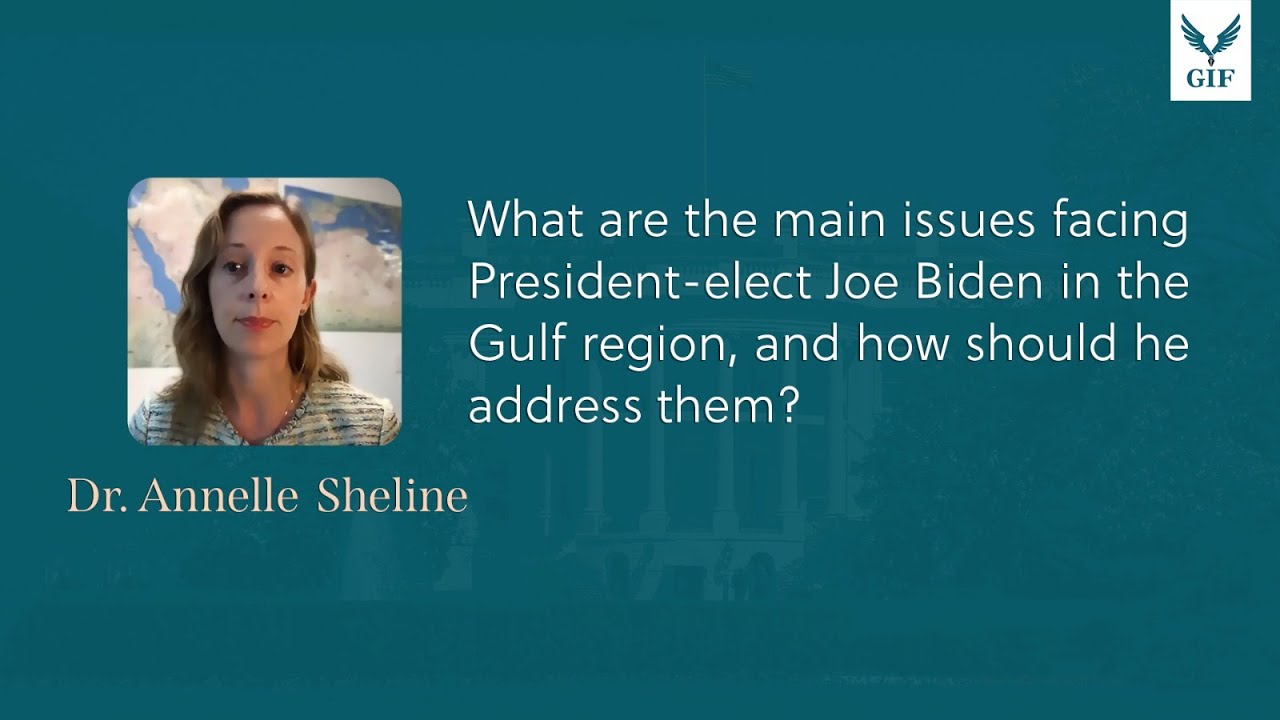 Dr. Annelle Sheline: What are the main issue facing President-elect Joe ...